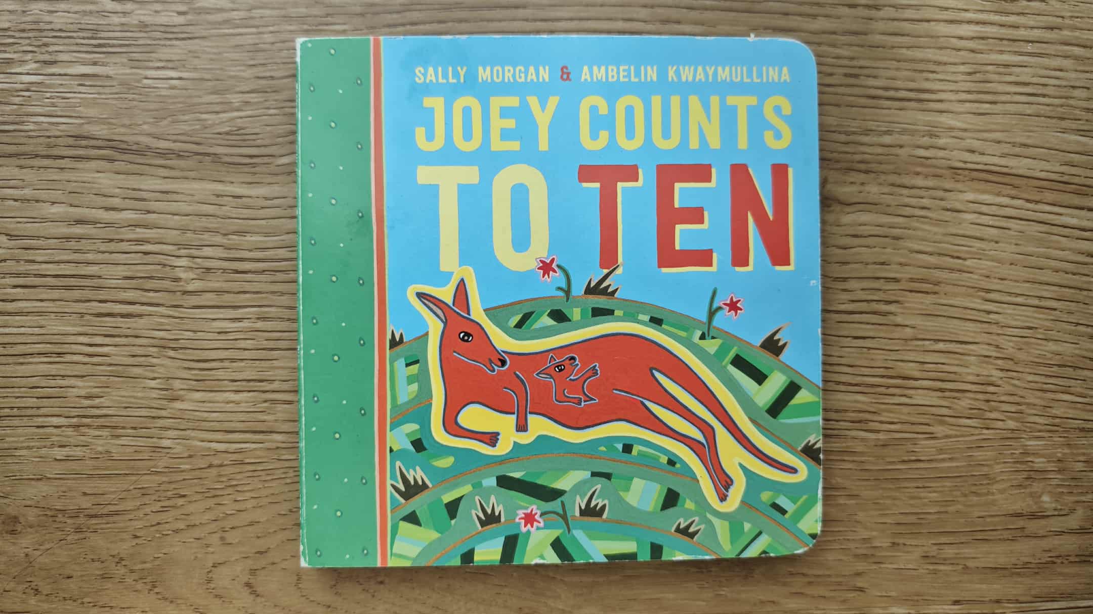 Book Review: Joey Counts to Ten by Sally Morgan - Aunt without a Clue